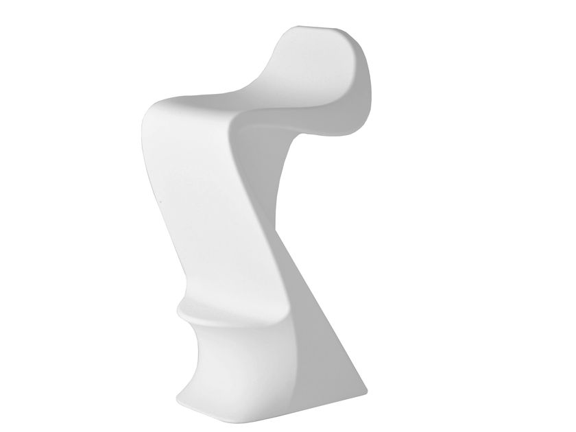OUTDOOR Sgabello alto in polietilene da giardino By PF Stile | design Stode