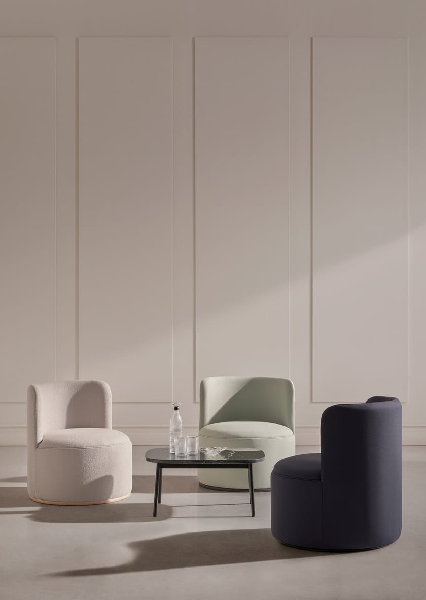 MANT | Swivel easy chair By Blasco&Vila design Pablo Gironés