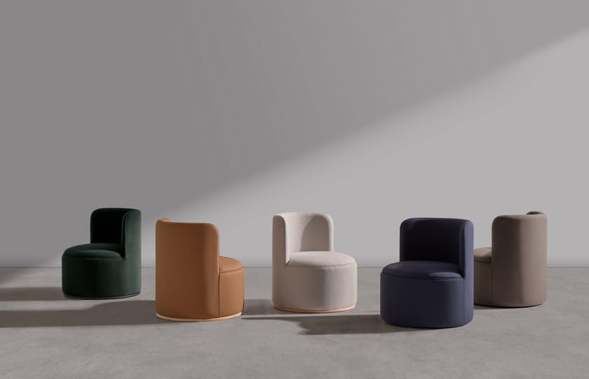 MANT | Swivel easy chair By Blasco&Vila design Pablo Gironés