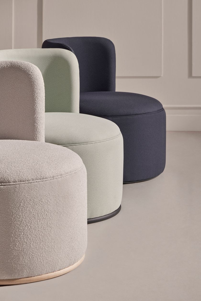 MANT | Swivel easy chair By Blasco&Vila design Pablo Gironés