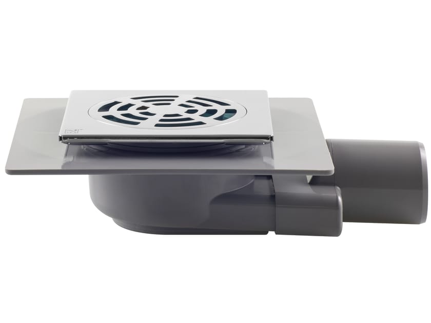 Piletta sifoide per scarico a pavimento in ABS TIRANA 2665.491.8 - OMP ...