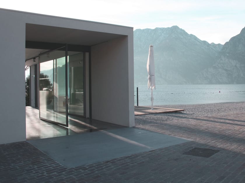 Lift and slide steel double glazed window TABS® | Lift and slide window ...