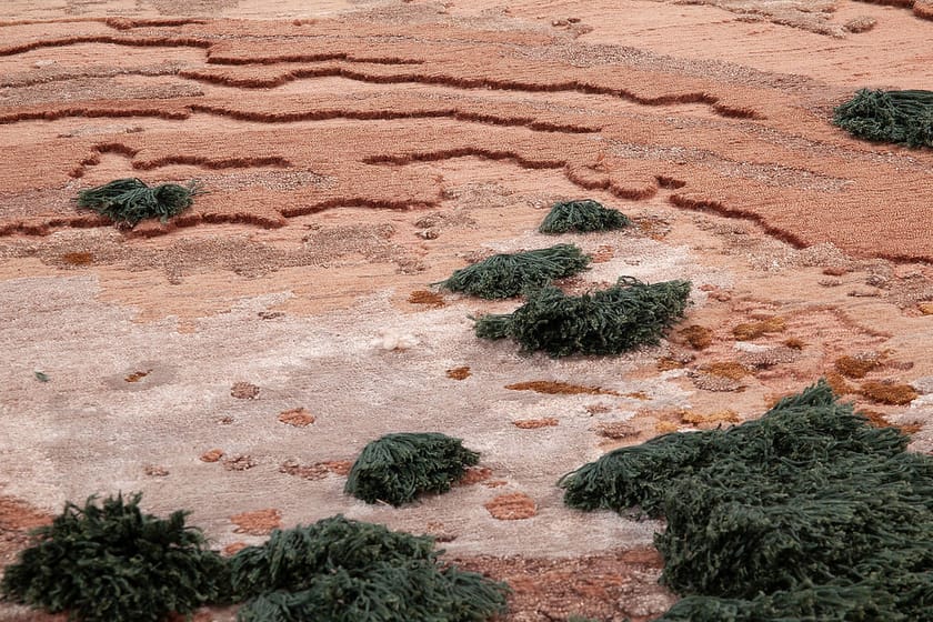 TACTILE CARAMEL Rug By Mohebban | design Ilaria Franza