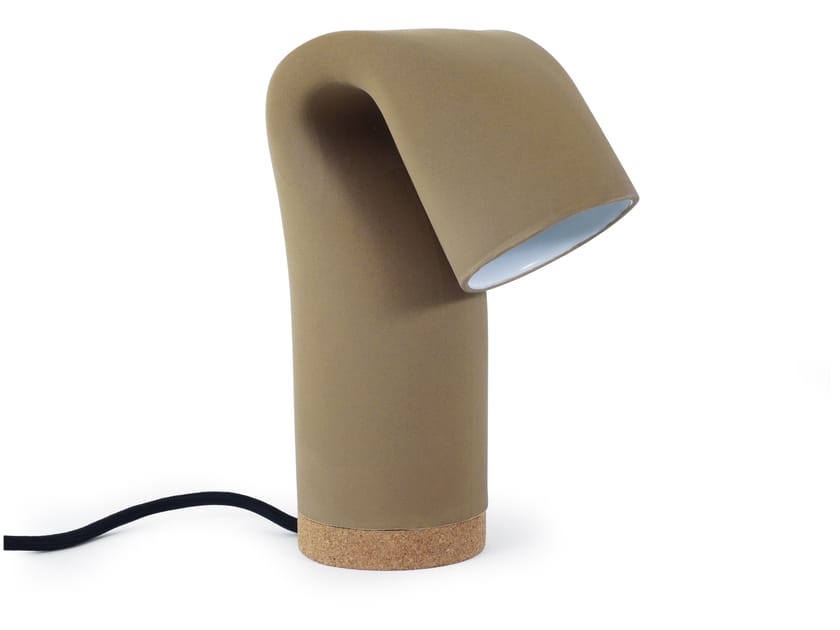 Direct light porcelain table lamp TAKE A BOW By UBIKUBI design Dragos ...