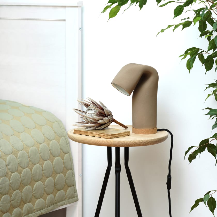 Direct light porcelain table lamp TAKE A BOW By UBIKUBI design Dragos ...