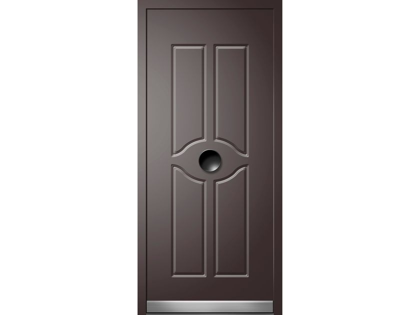 ALUFORM® INCYSO Aluminium armoured door panel By ROYAL PAT