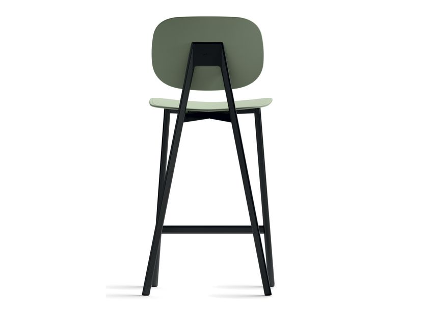 TATA | Stool Polypropylene stool with footrest By Febal Casa