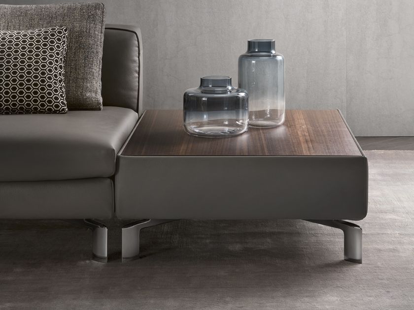 Square coffee table TAY Tay Collection By Flou design Massimo Castagna