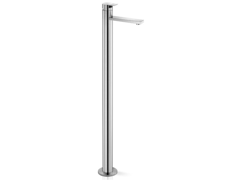 Floor standing single handle stainless steel washbasin mixer TEK 060 ...