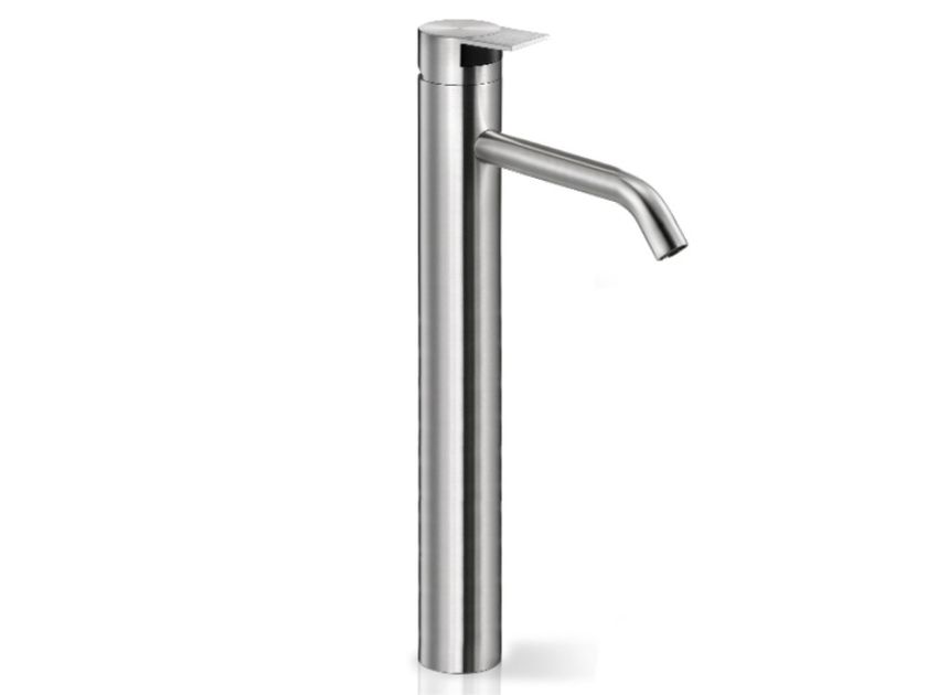 TEK ZERO 012 Mezclador de lavabo de sobre encimera monomando de acero ...