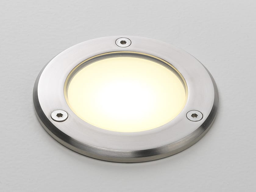 LED walkover light stainless steel steplight TERRA 90 LED By Astro Lighting