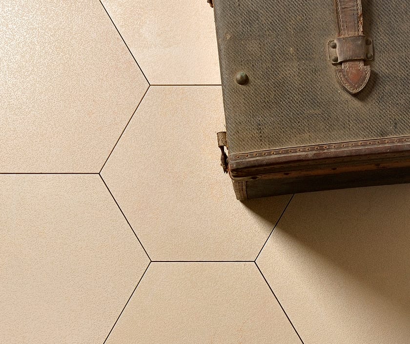 Indoor natural stone wall/floor tiles TERRA ESAGONO BEIGE Trame di ...