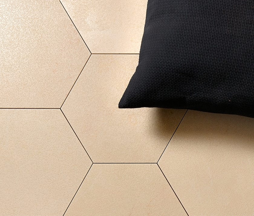 Indoor natural stone wall/floor tiles TERRA ESAGONO BEIGE Trame di ...