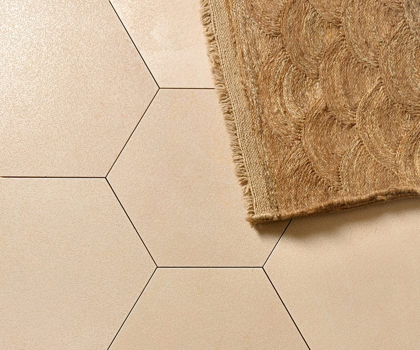 Indoor natural stone wall/floor tiles TERRA ESAGONO BEIGE Trame di ...