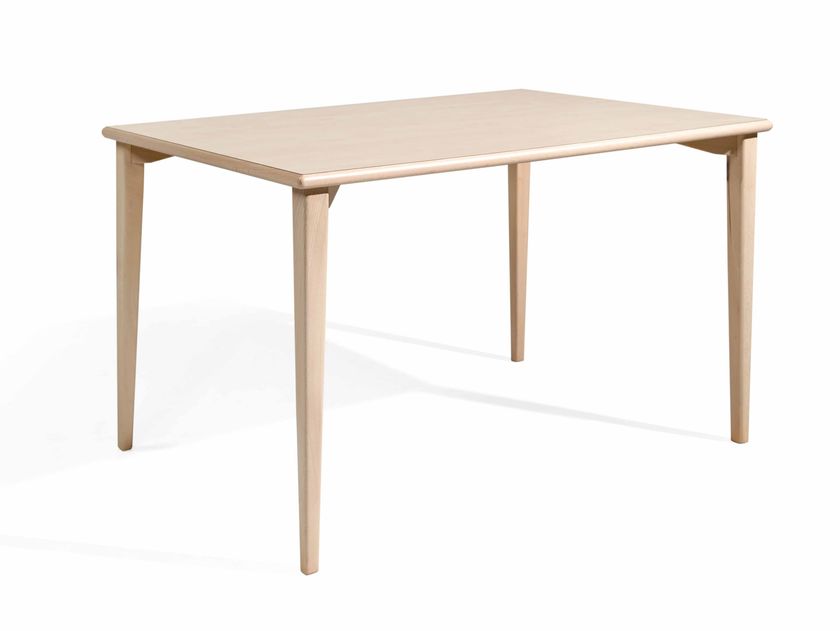 Rectangular wooden dining table TESS RECT Tess Collection By Fenabel