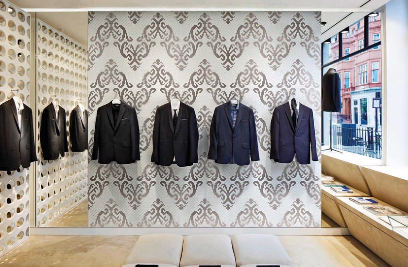 Mosaico in ceramica TESSUTI Collezione Decori By Appiani