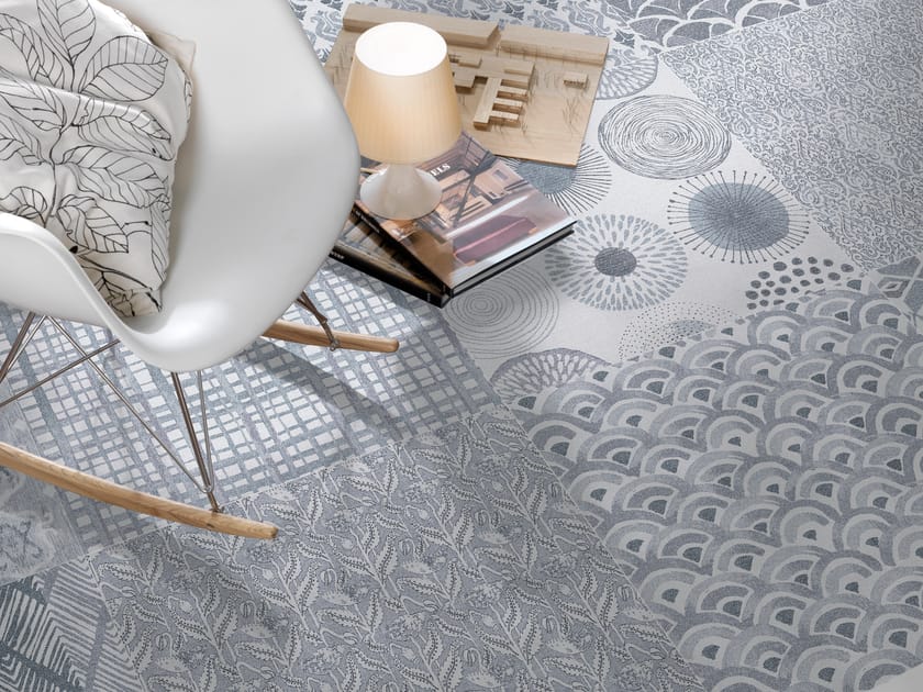 Porcelain flooring with textile effect TEX TEX Collection By Aparici