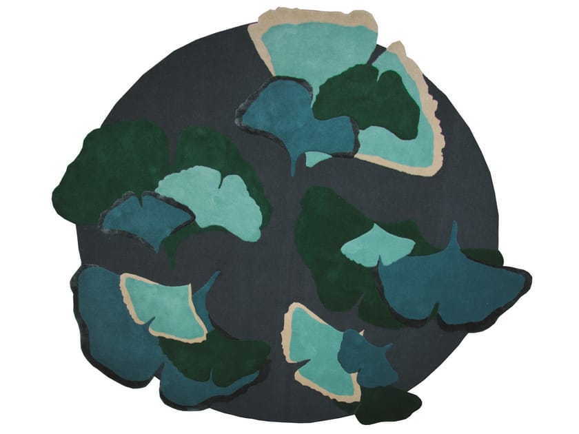 GINKGO | Rug with floral pattern The Designers Collection By Toulemonde ...