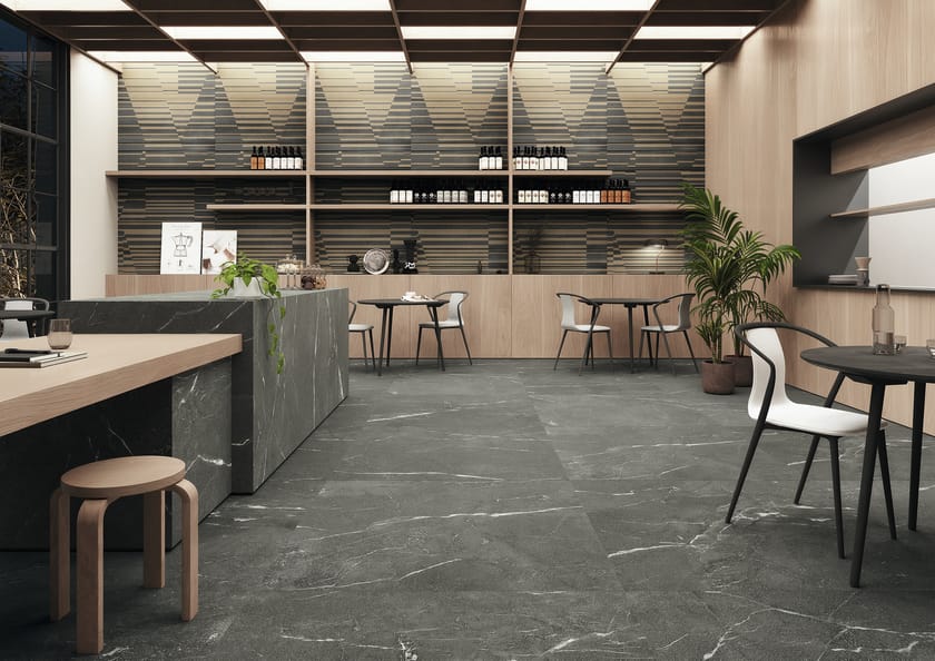 THE ROCK - NEGRES Wall tiles By Imola