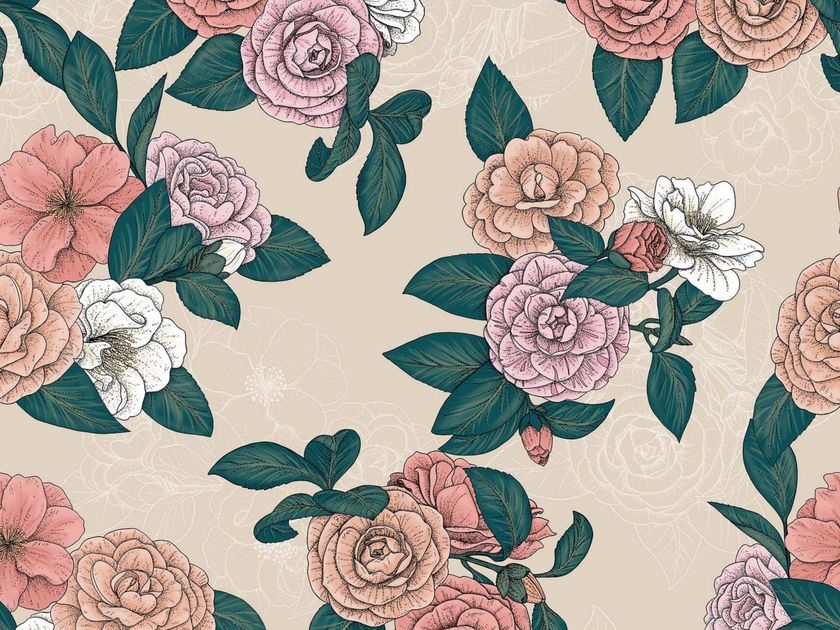 Wallpapers with floral pattern | Archiproducts