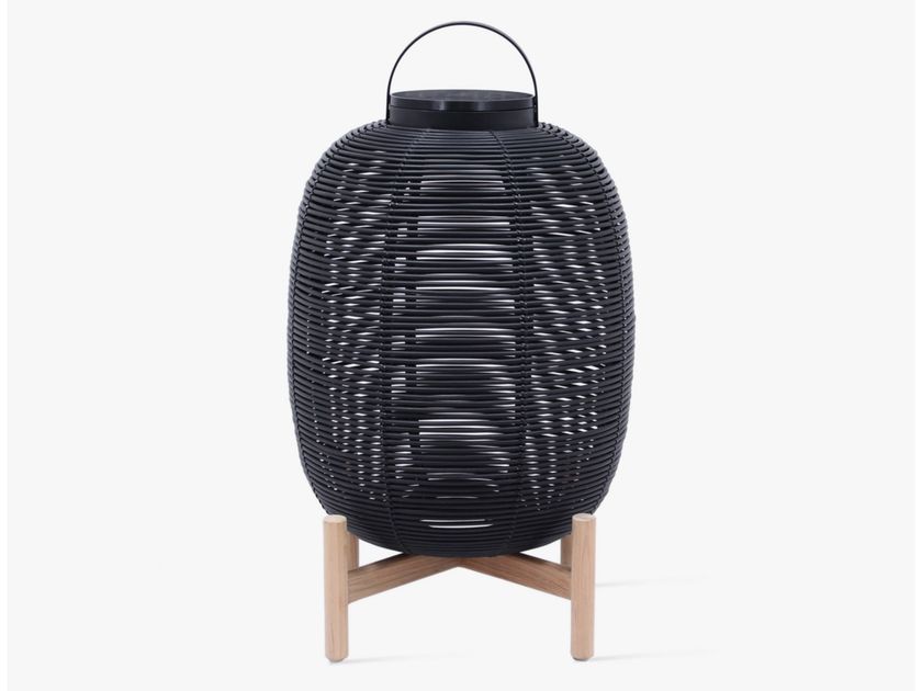 TIKA Solar powered wicker lantern By Vincent Sheppard