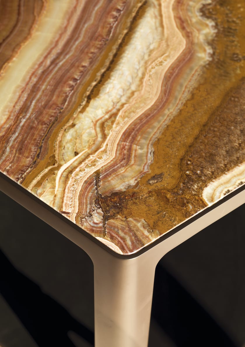 TILES Hexagonal high side table By Longhi | design Alessandro La Spada