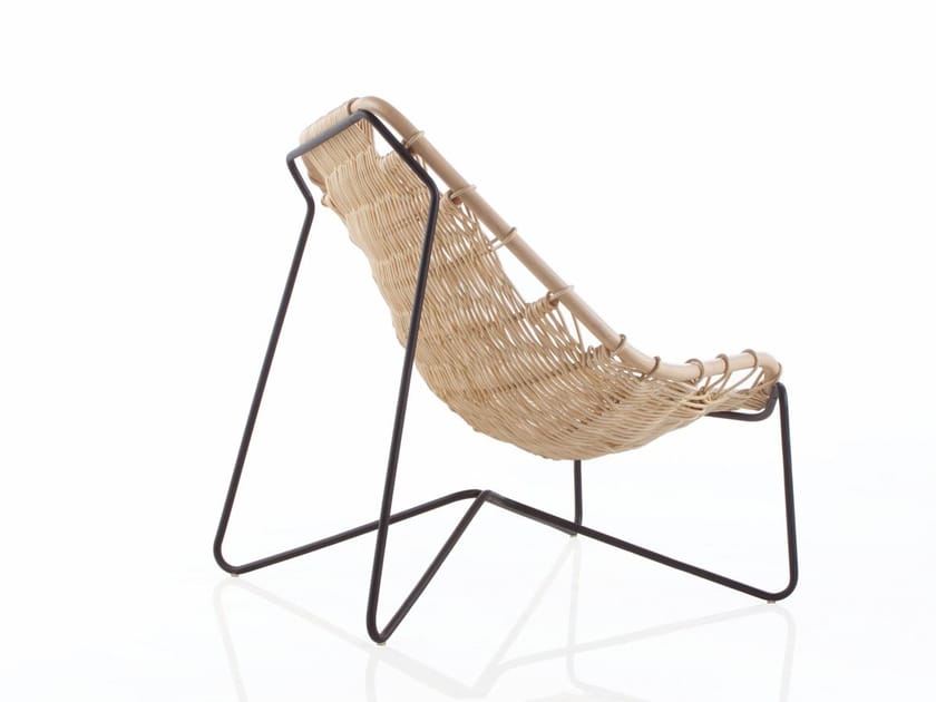 Woven wicker easy chair TINA Tina & Pepe Collection By EXPORMIM design ...