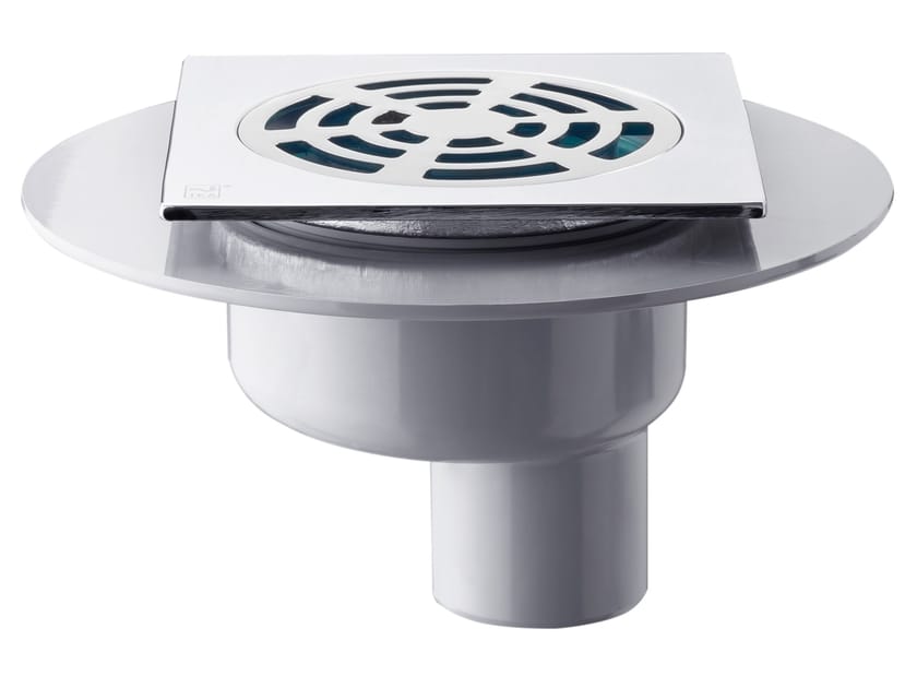 Piletta sifoide per scarico a pavimento in ABS TIRANA 2662.491.8 By OMP