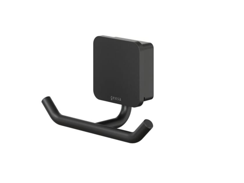 TOPAZ BLACK | Towel hook By Geesa