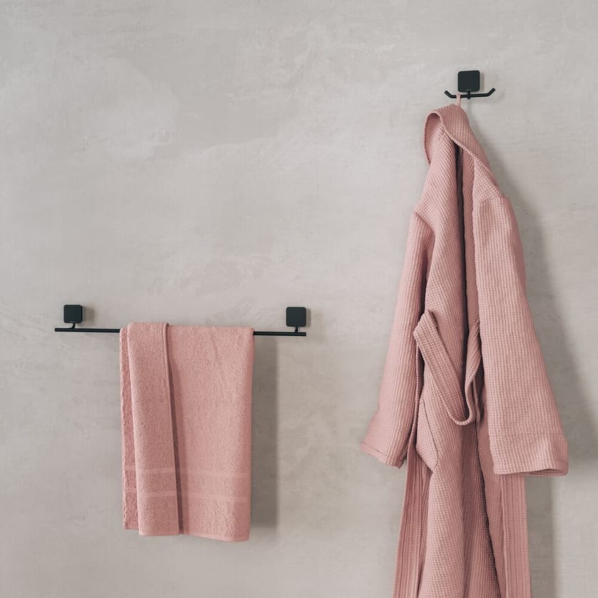 TOPAZ BLACK | Towel hook By Geesa