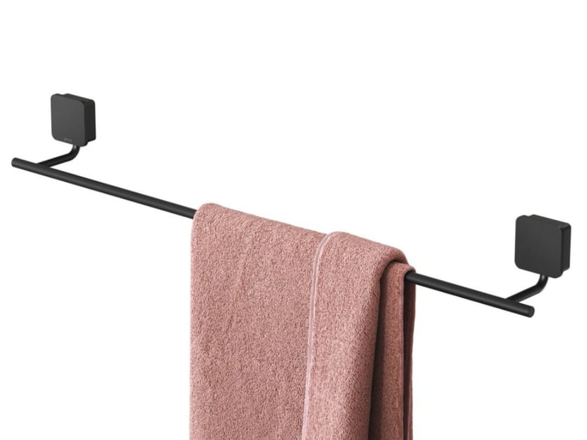 TOPAZ BLACK | Towel rail By Geesa