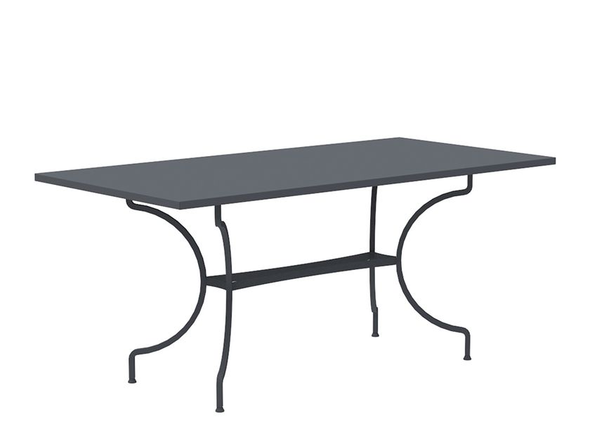 TOSCA Table de jardin rectangulaire en métal By Vermobil