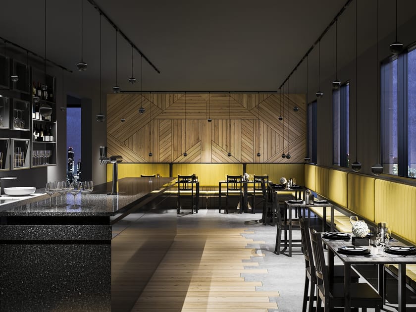 SNOOKER G-50 CHANNEL Lámpara en carril LED encastrable By PROLICHT