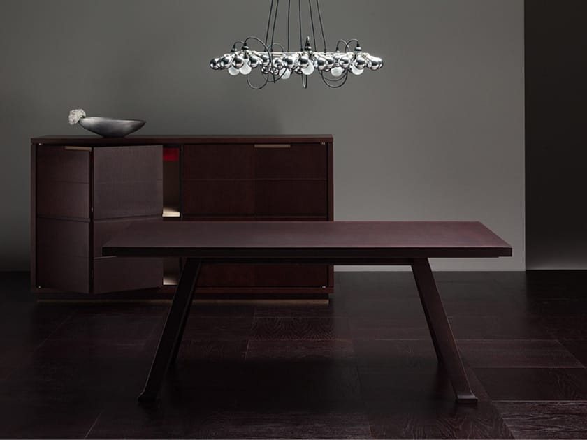 TRAMEZZO Mesa retangular de carvalho By Faber Mobili