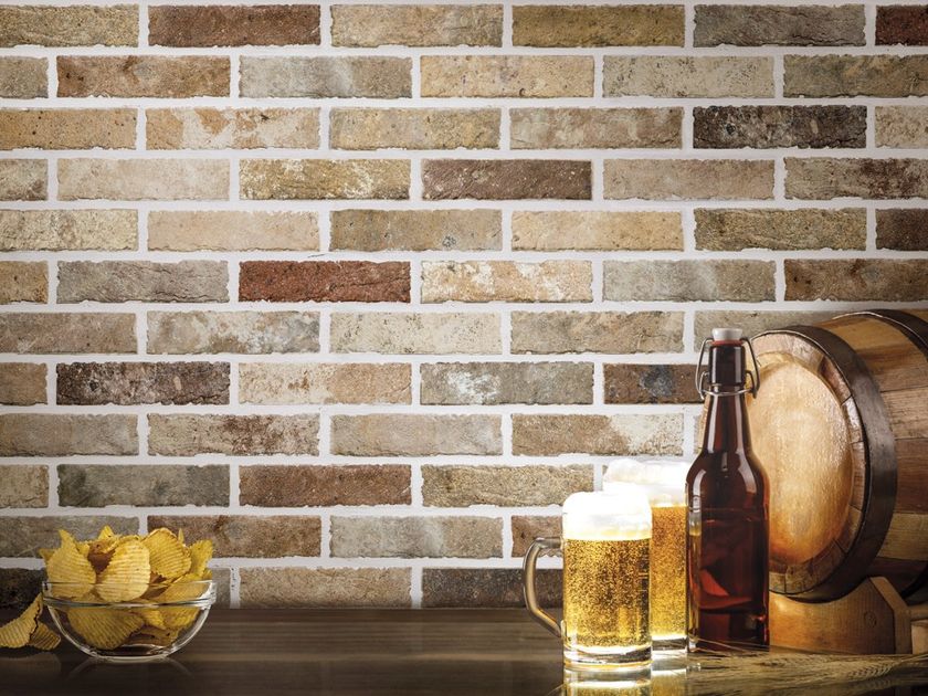 BRICK GENERATION Indoor wall/floor tiles with brick effect By Ceramica ...