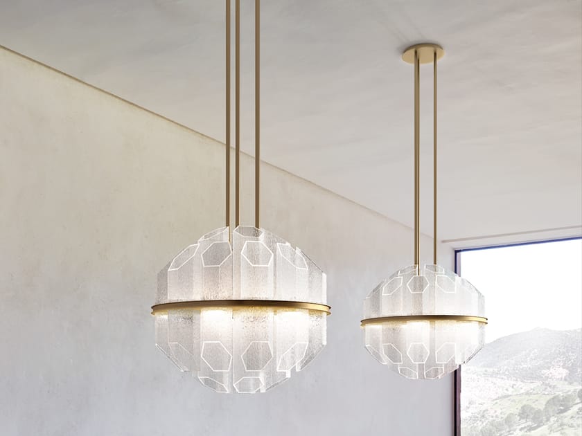 TRIM Pendant lamp By Barovier&Toso