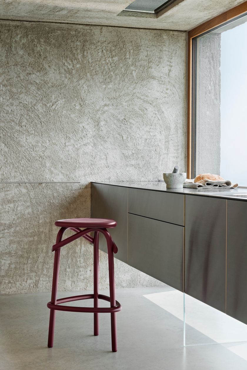 TRIO | High stool By Wiener GTV Design design Martino Gamper