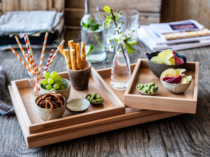 Tris of solid wood trays TRIO FoodWood Collection By Milla & Milli ...