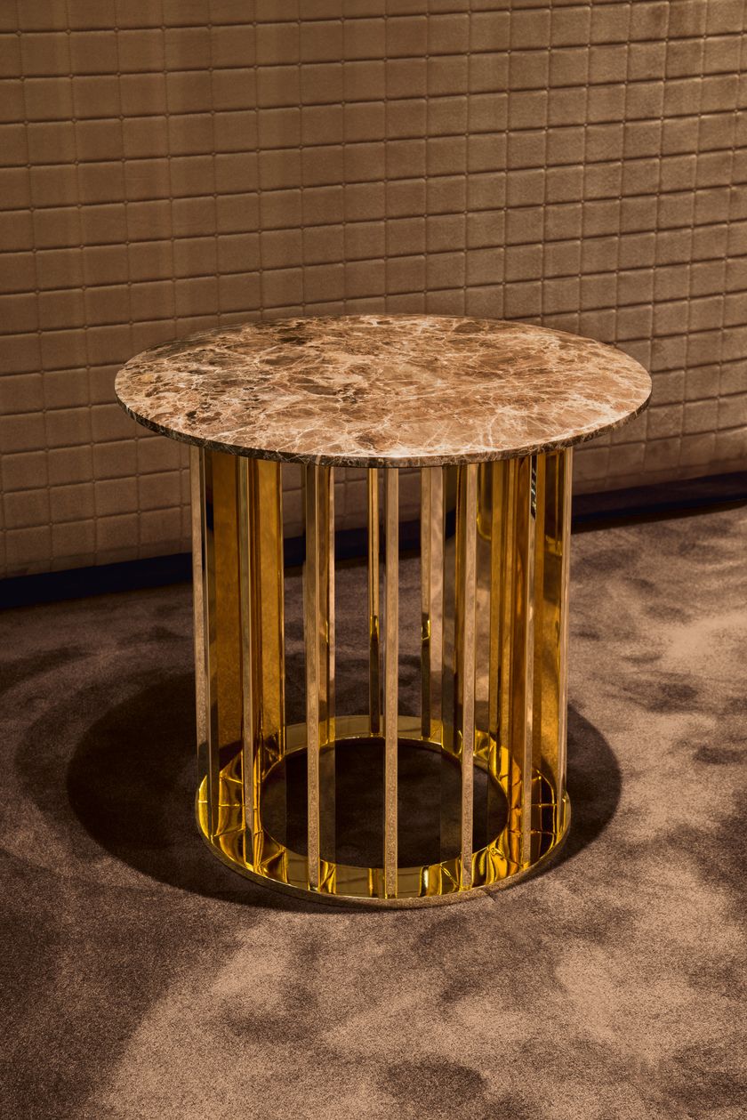 TRITON | Marble coffee table Triton Collection By BRUNO ZAMPA