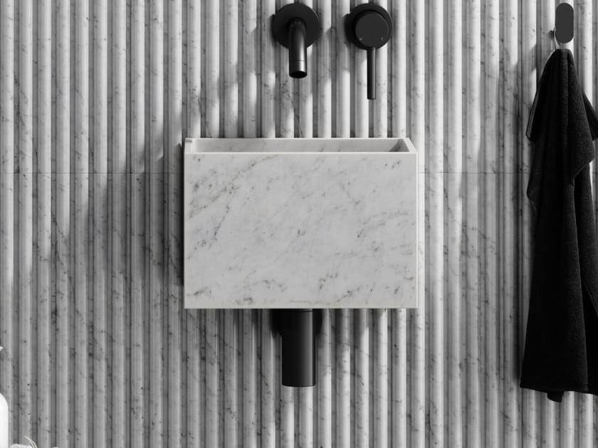 TUCCI | Carrara marble handrinse basin By LUSSO