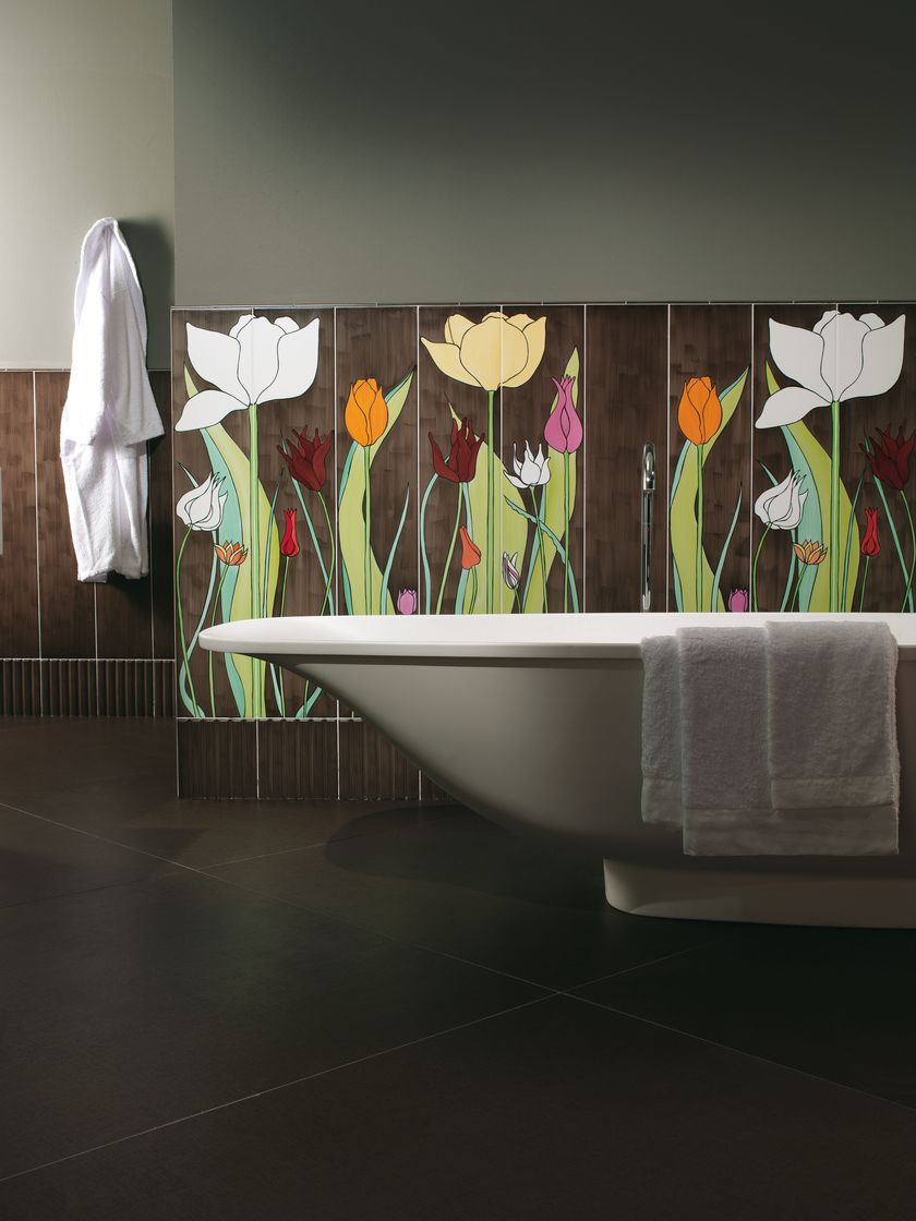 Revestimento de parede de cerâmica para interiores TULIPANI By Ceramica ...