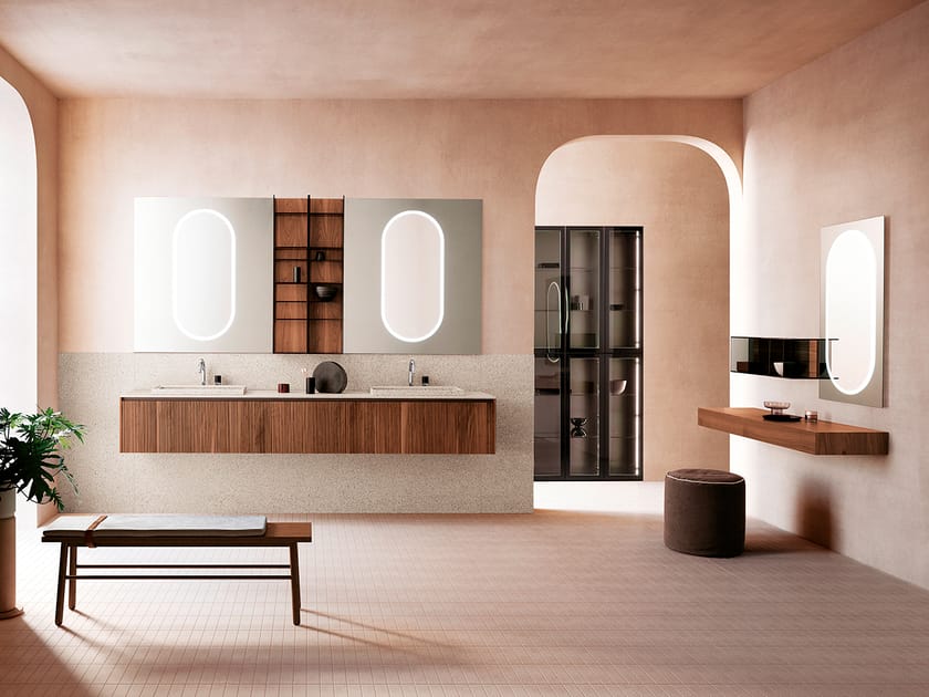 TULLE CANNETTATO 01 Mobile lavabo By Archeda