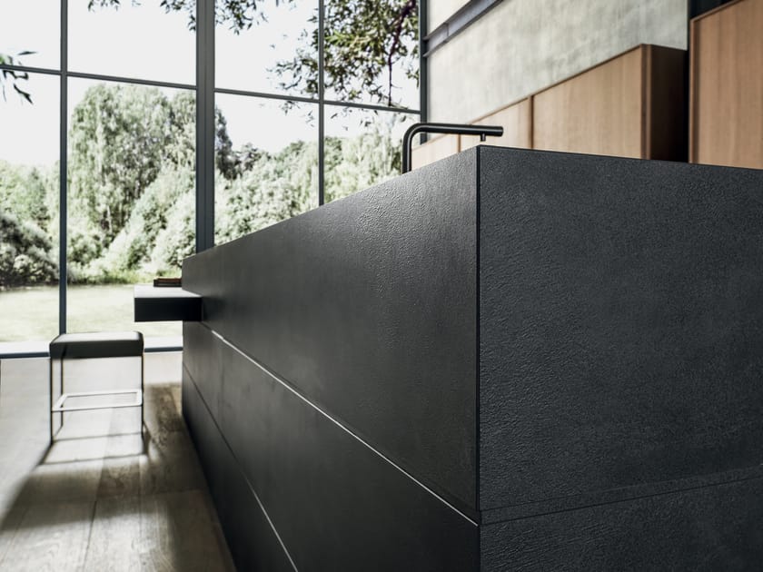 TWENTY FRAME Kitchen with island without handles By MODULNOVA | design ...