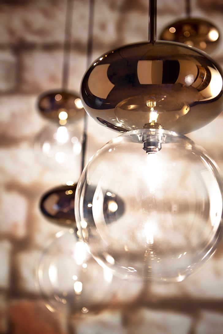 UNICA | Borosilicate glass pendant lamp Unica Collection By Fisionarte