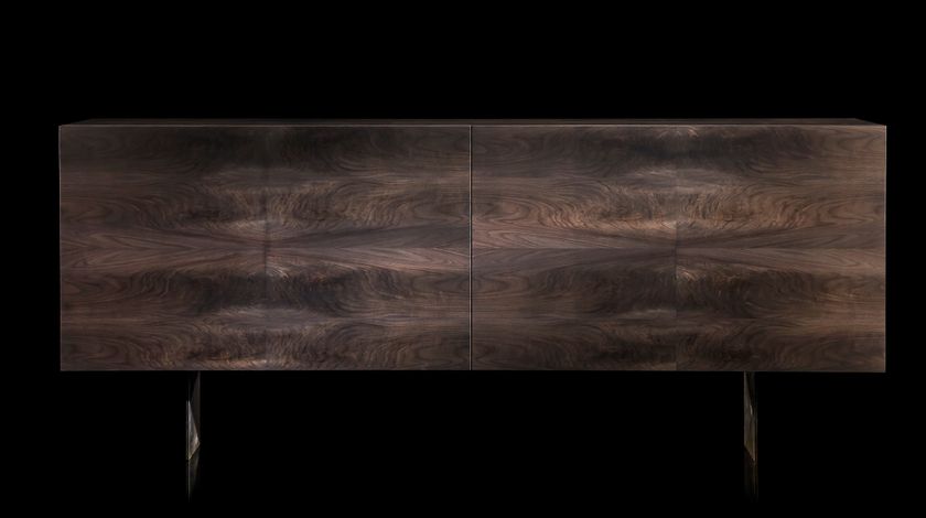 UPPER SIDE Solid wood sideboard with coplanar doors By Henge | design ...