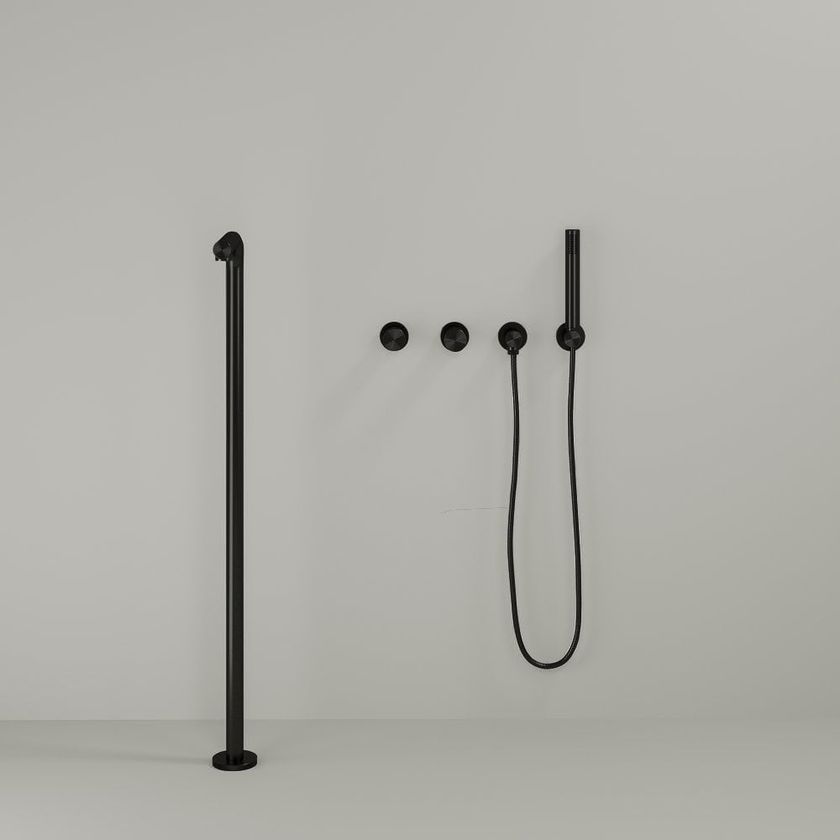URBAN | Floor standing bathtub tap 5 hole floor standing ...