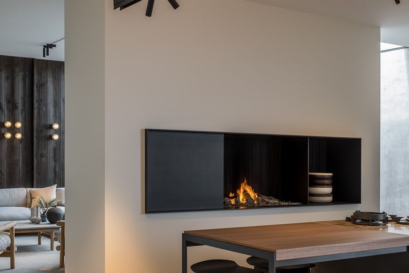 URBAN MF 1050-75 G 2S L/R Fireplace By Metalfire