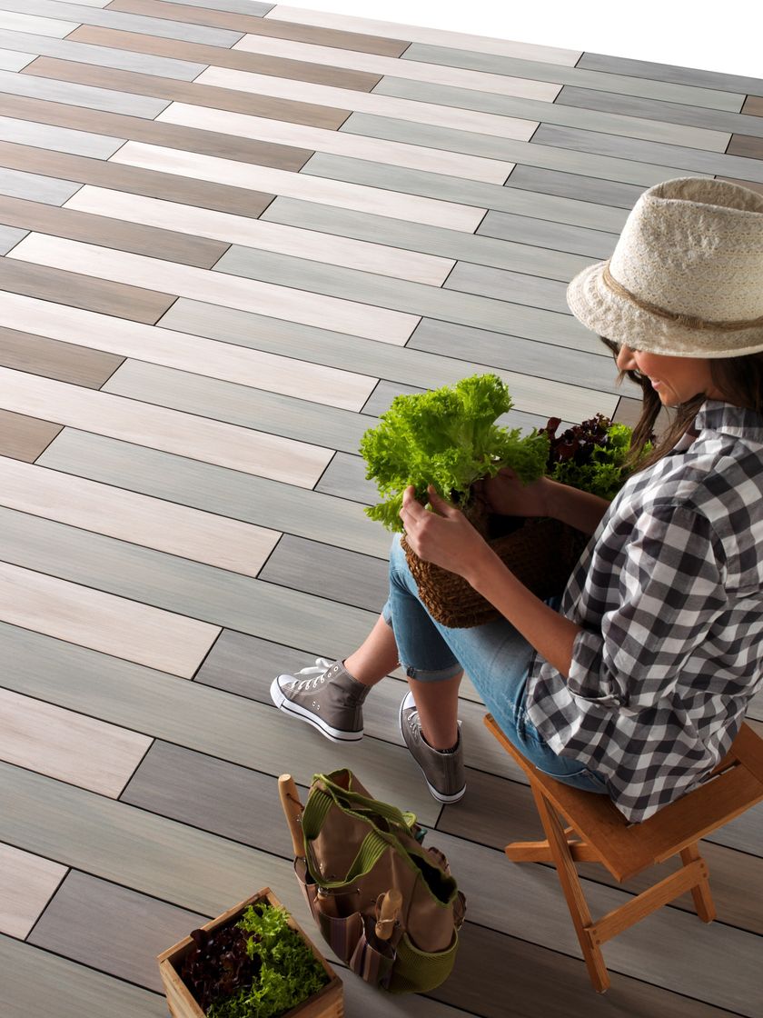 BIO-WPC decking URBAN Mix & Fun Collection By Tarimatec