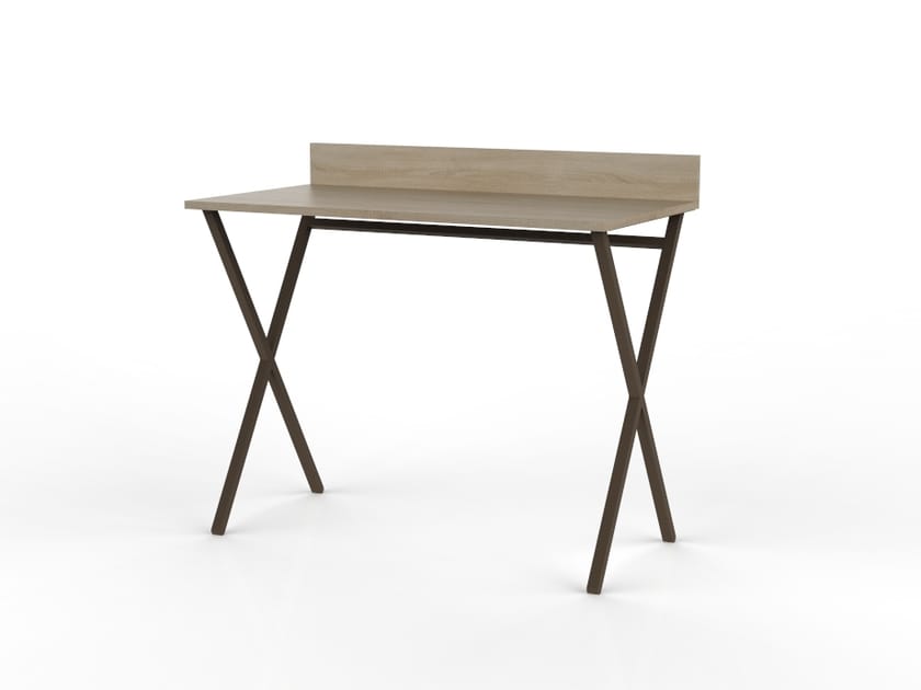 Rectangular melamine-faced chipboard writing desk URBAN SM11 Urban ...
