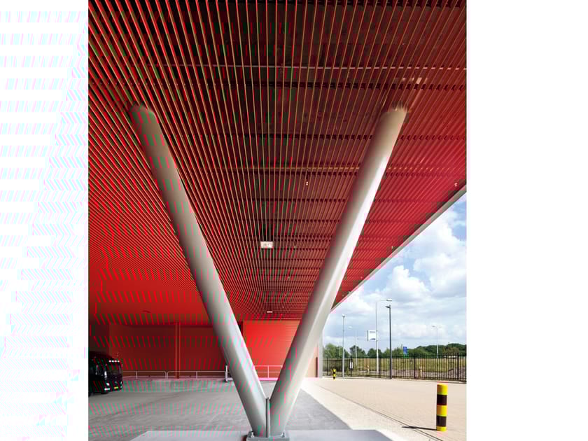 Metal ceiling tiles V100 EXTERIOR Exterior metal ceiling system ...